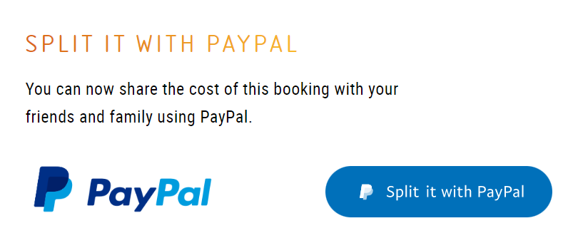 Split payments - convenient way of splitting transactions